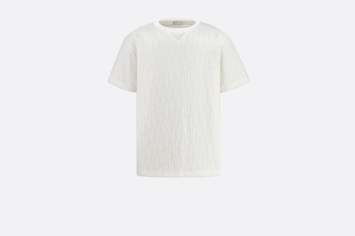 1 X Ratio Pack - Dior Obilique T-Shirt, Relaxed Fit - White | BDUK