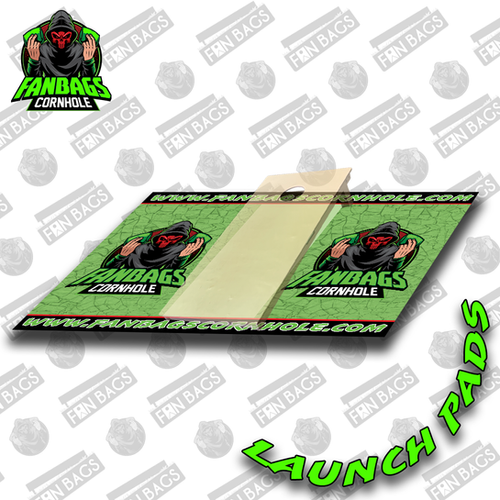 Cornhole Launch Pads | Custom Pitching Boxes - FanBags Cornhole