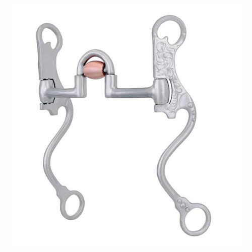 FG COPPER ROLLER CORRECTIONAL BIT | JG Reining Horses