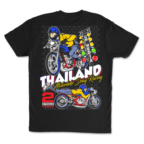 Thailand Motorbike Drag Racing Shirt | CB Media