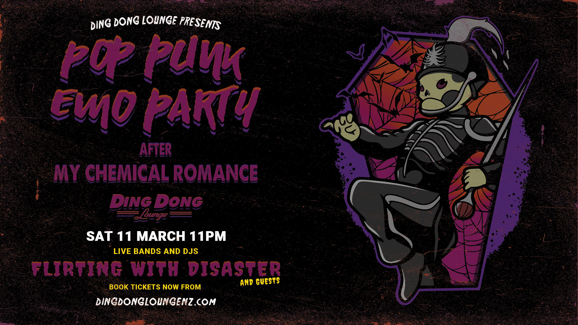 Pop Punk Emo Party After My Chemical Romance Ding Dong Lounge Pop Punk Emo Party After My Chemical Romance Ding Dong Lounge