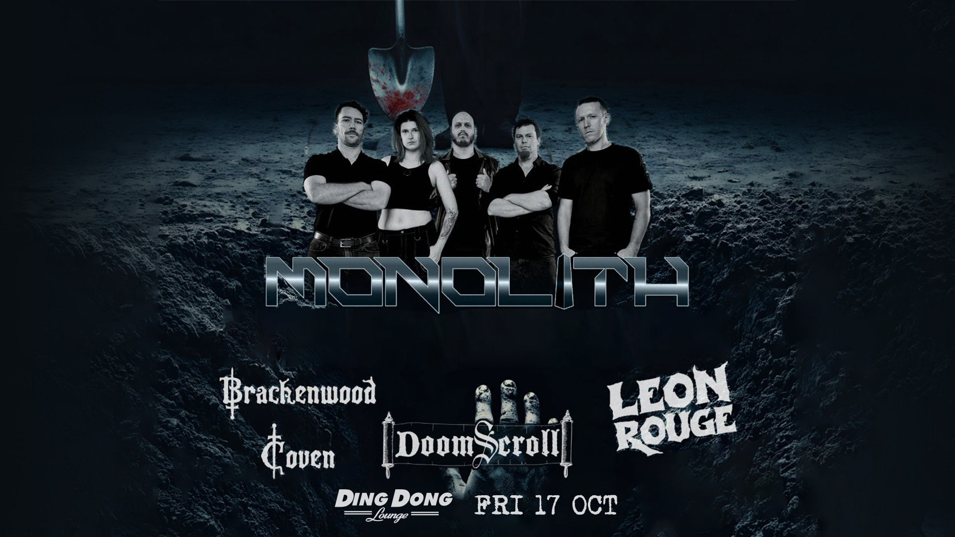 Monolith 'Buried Alive' single release | Ding Dong Lounge