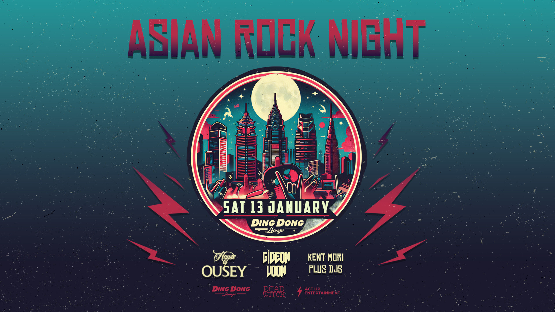 Asian Rock Night | Ding Dong Lounge