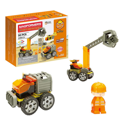 Magformers Construction Set (50 pcs.) | Age of Reason