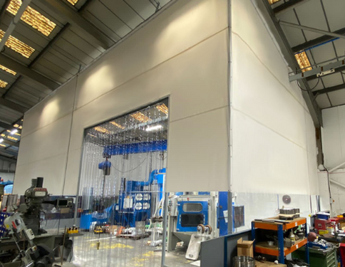 Simple Warehouse Partitions | Fully Installed | Flexible Partitions