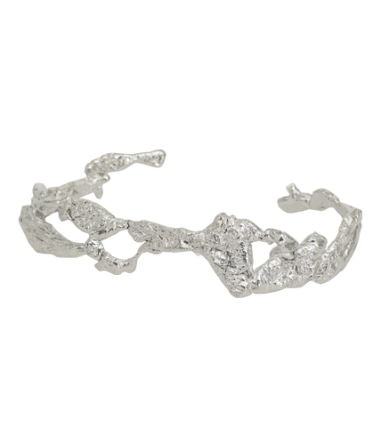 Hand Cuff Walt Paper Prata | Liza Tuli