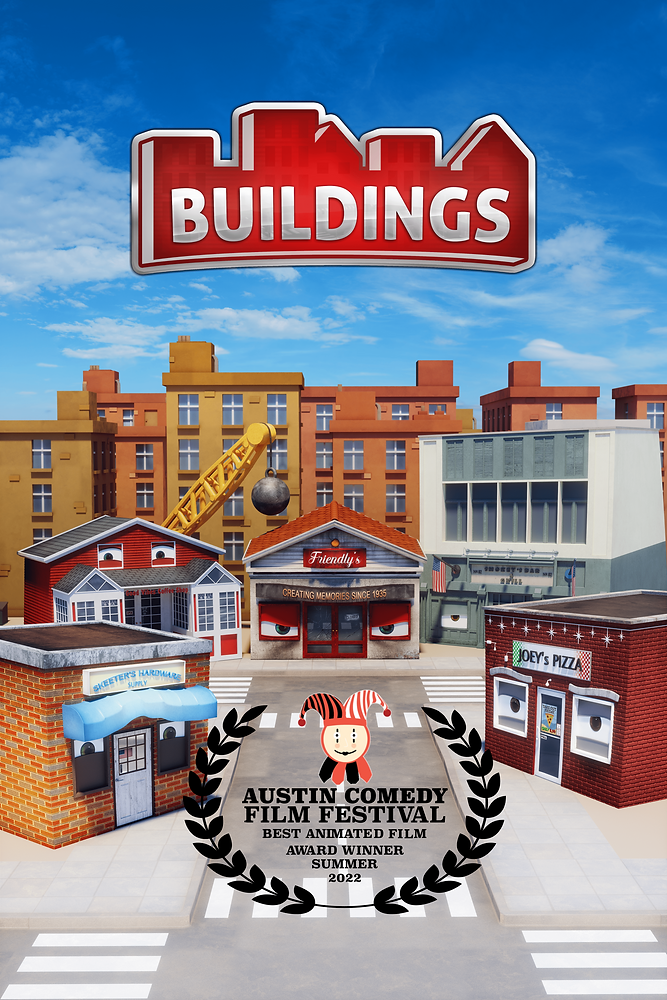 Buildings wins 'Best Animated Film' at Austin Comedy Film Festival