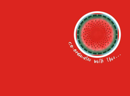 EXCLUSIVE Plain Red (Watermelon Circle Skirt Coordinate ) | Knighton ...