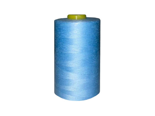 Polyester Thread Cone - Sky Blue 120'S (5000yds) | Knighton Fabrics