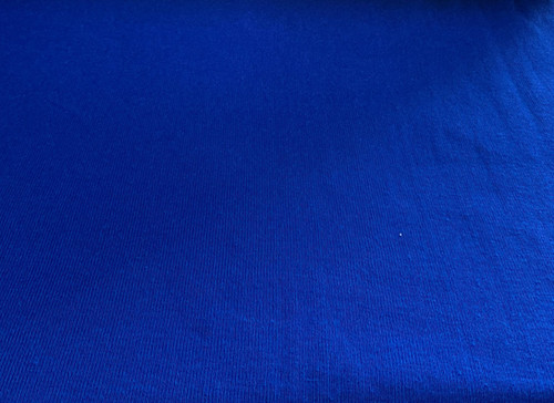 Royal Blue Tubular Ribbing | Knighton Fabrics