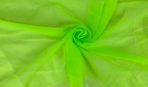 Neon Green Soft Tulle | Knighton Fabrics