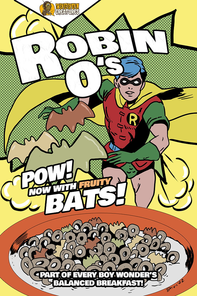 FAKE CEREAL: ROBIN O's