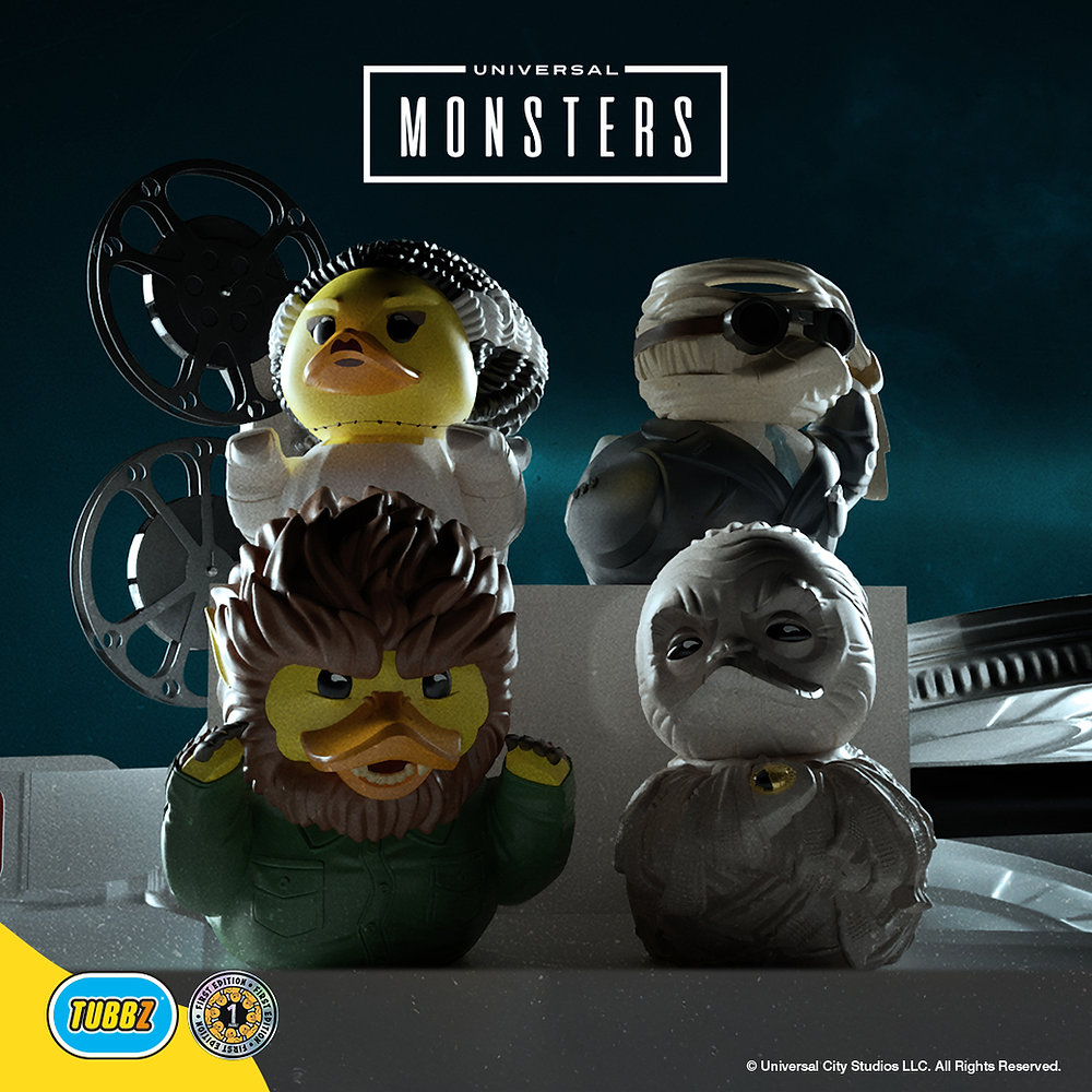 Tubbz announces latest ducks from the Universal Monsters line
