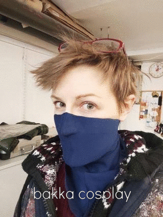 Shinobi mask | bakka cosplay