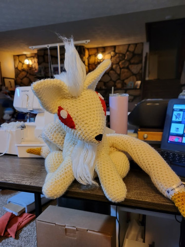Fire Kitsune Crochet Pattern - PDF | Seifer's Stitches