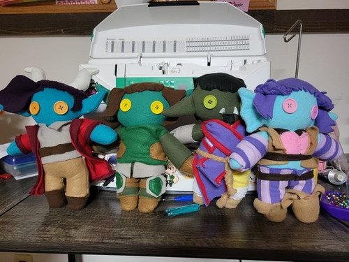 Custom DnD Character Plush | Seifer's Stitches