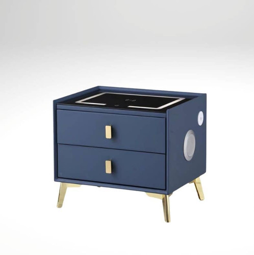 Smart Wireless Charging Bedside Table With Bluetooth Speaker | Mixhome ...