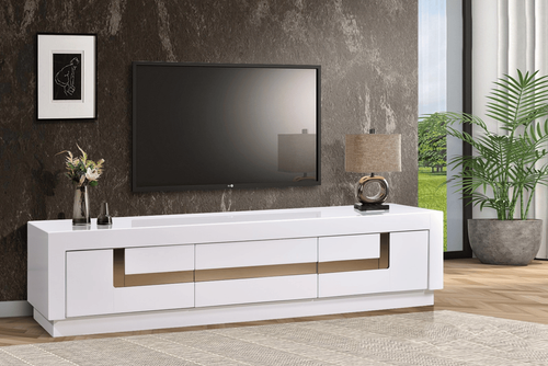 MX16 Gloss White TV Cabinet | 1.8m | Mixhome Design