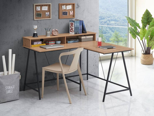 MX781 L-Shaped Study Table | Mixhome Design