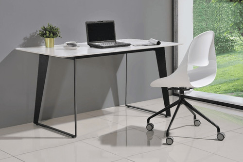 Sintered Stone Study Table Set | Mixhome Design