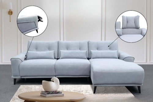 Darvin Easy Clean L Shape Sofa Mixhome Design