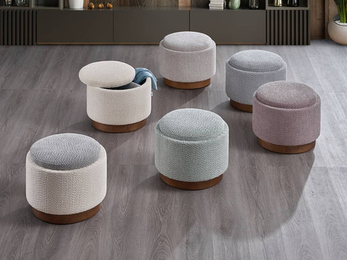 Openable Fluffy Stool | Mixhome Design