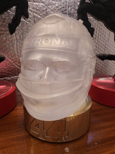 Lewis Hamilton - Laser Cut, Lit from within - Guido Oakley | Seaview ...