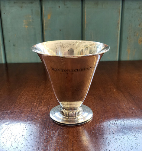 Swedish Art Deco Silver Toasting Cup | Seaview Art Gallery