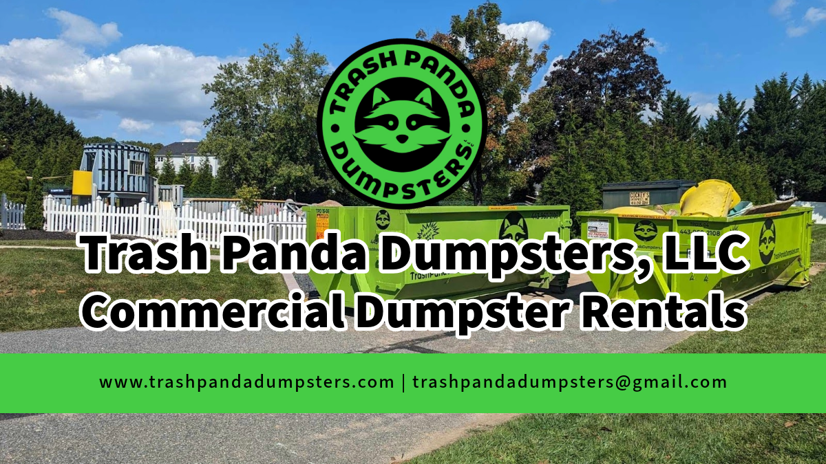 Commercial Dumpster Rentals | Trash Panda Dumpster | Harford County ...