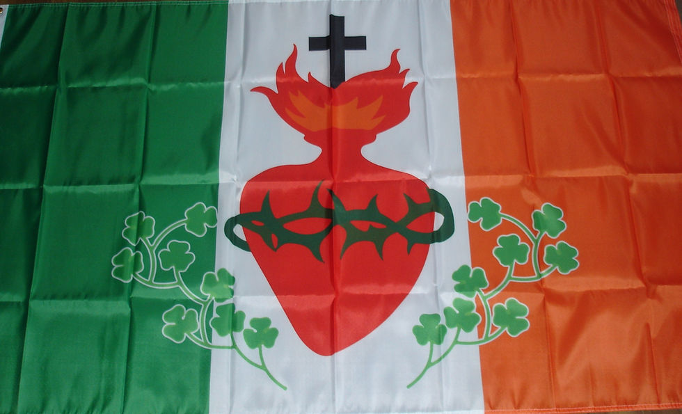 Irish flag | Sacred Heart flag | Irish Nuntii