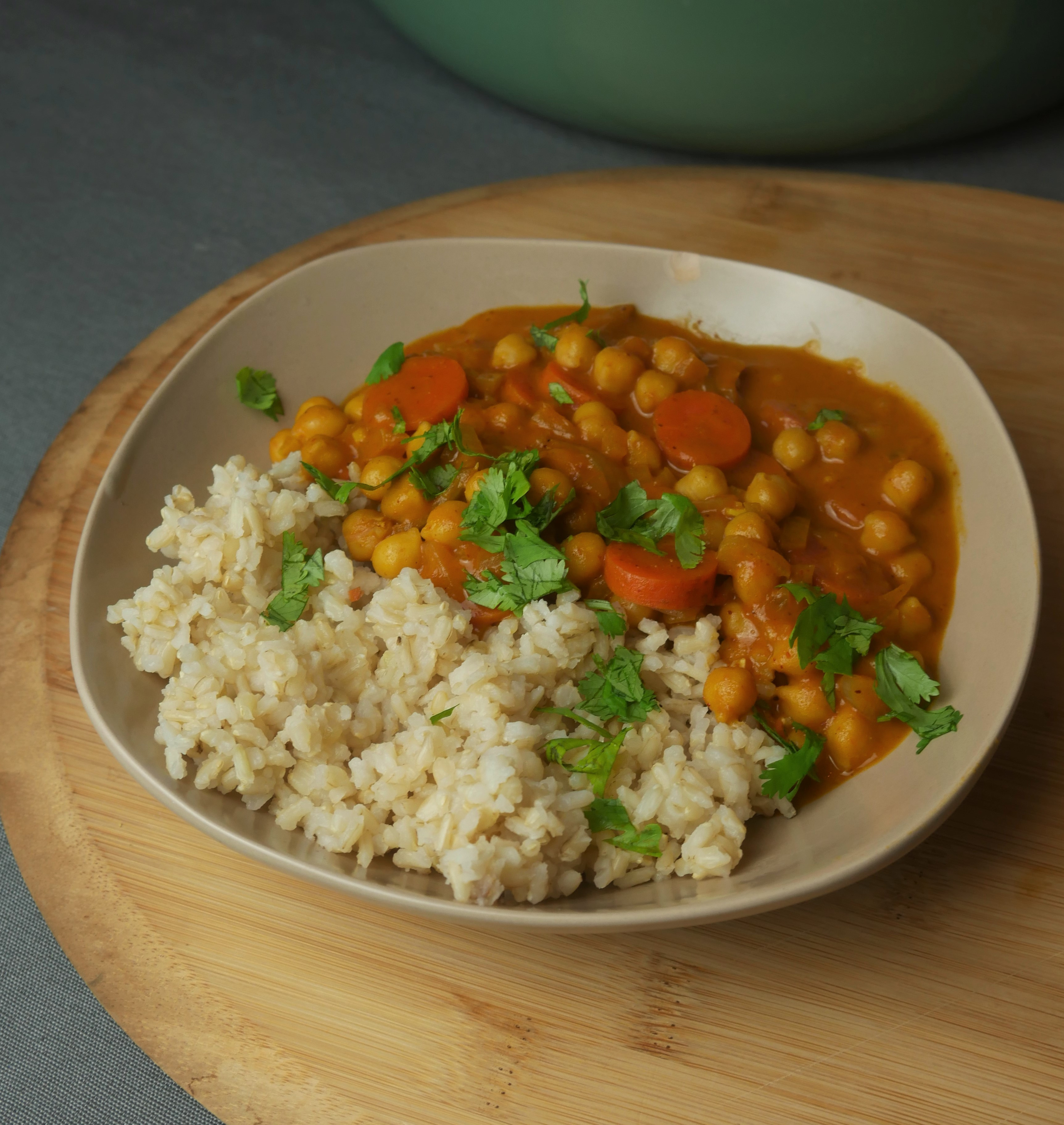 Chickpea Carrot Curry