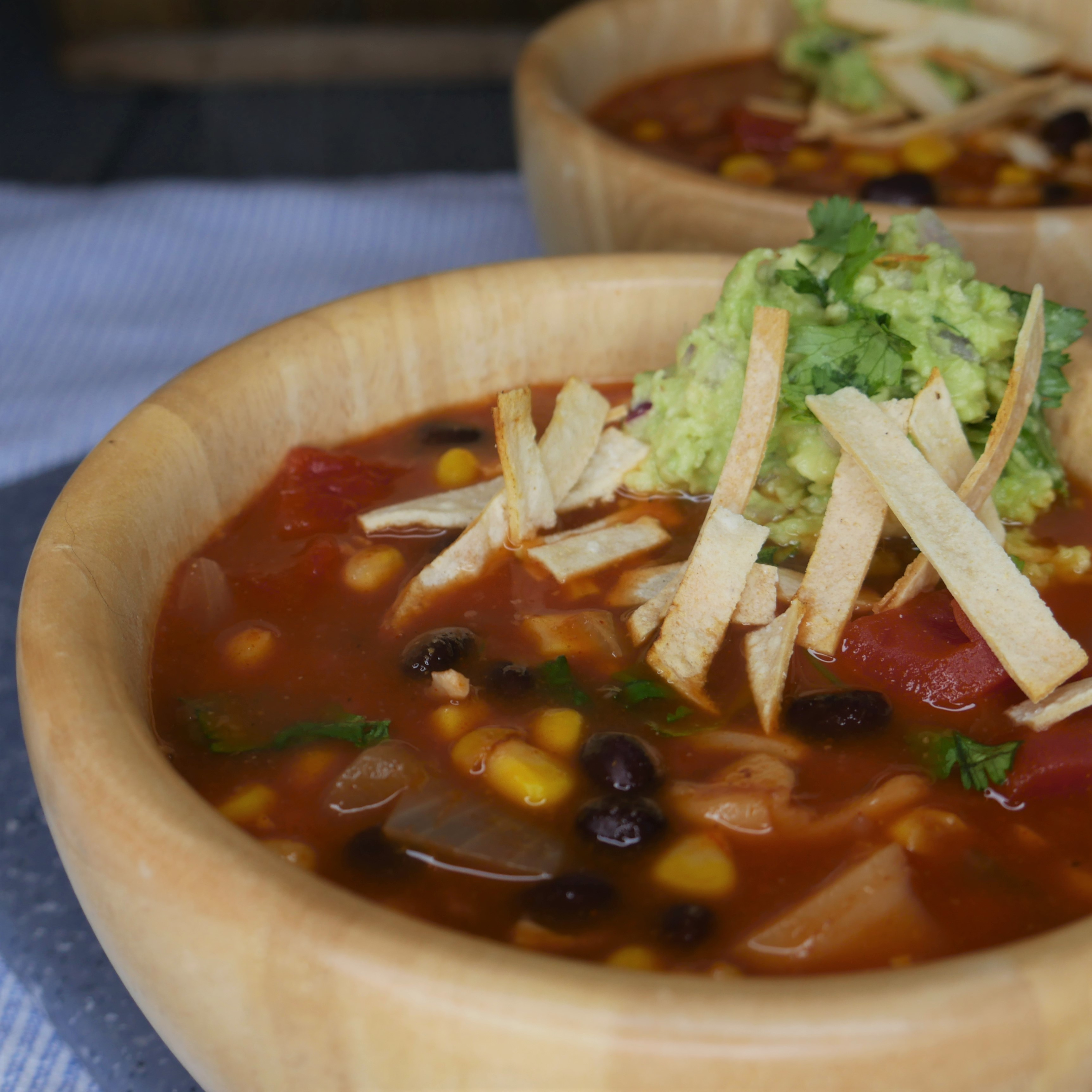 Tex Mex Jackfruit Soup