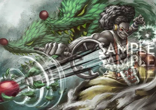 POSTER | Usop | Midori boshi:Impact Wolf | Vinrylgrave Artstore