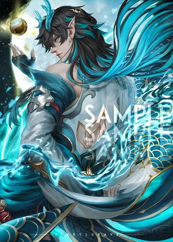 POSTER | Dan Heng | HSR | Vinrylgrave Artstore