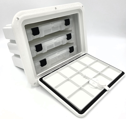11" x 17" Tackle Storage Locker | drumcomanufacturing