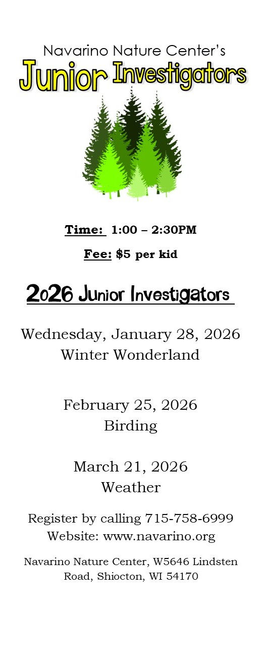 Environmental Education | Navarino Nature Center | Shiocton