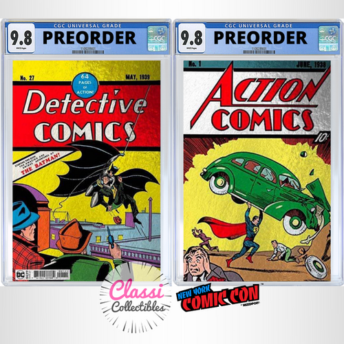 PRE-ORDER: Detective Comics #27 & Action Comics #1 2022 | NYCC Foil ...