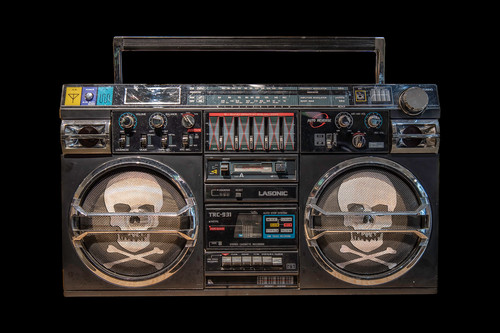 Boombox Pirate Radio Room | Daniel Fleming Photo