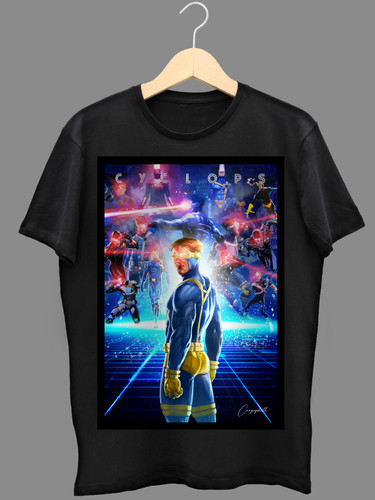 Cyclops Lithogram T-Shirt | Cmographixllc
