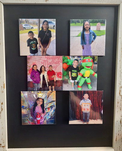 2.5" X 2.5" Custom Square Photo Magnets | Monica