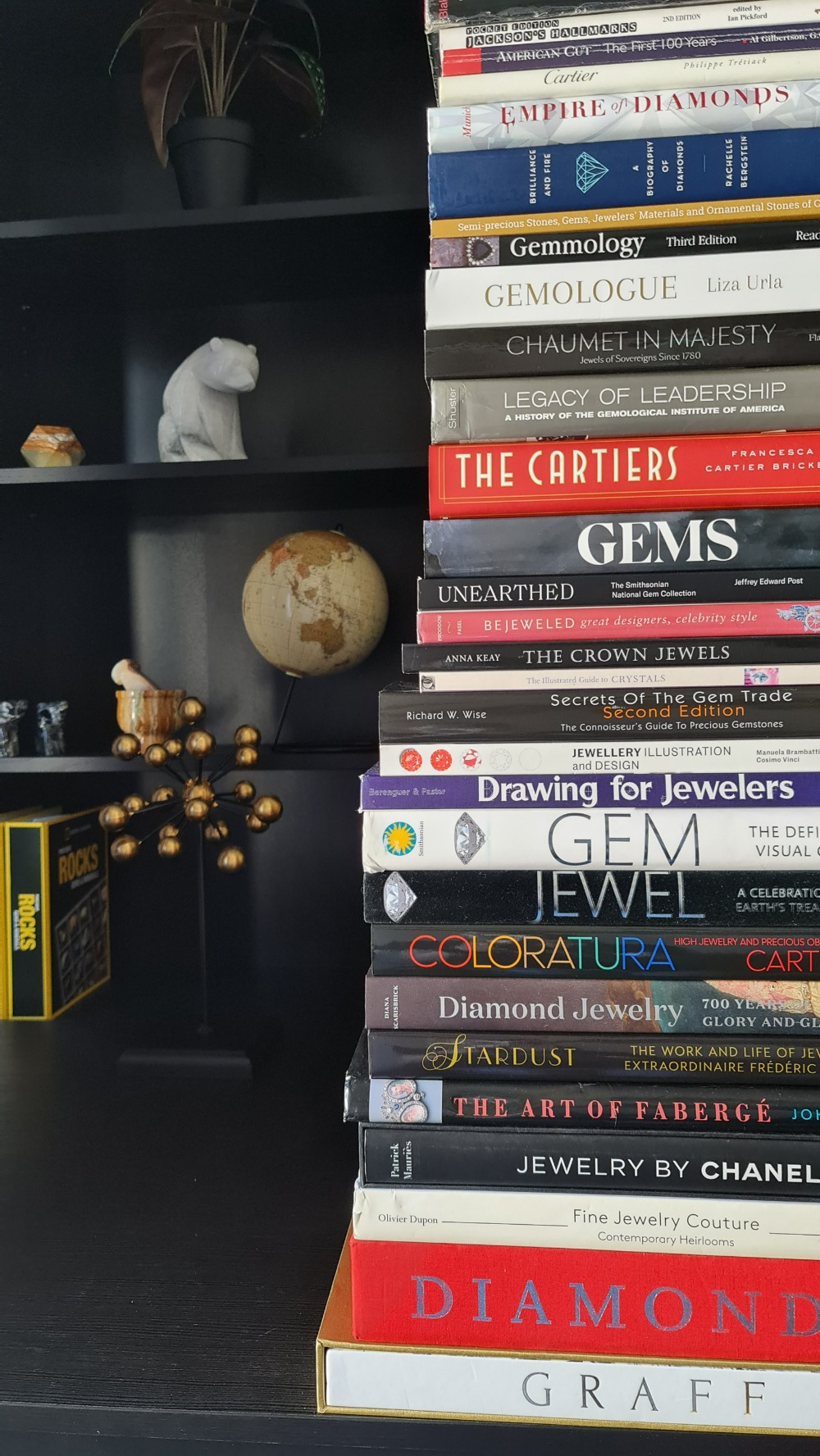 My Gemmology Obsession Library - A full list of my Gem Books