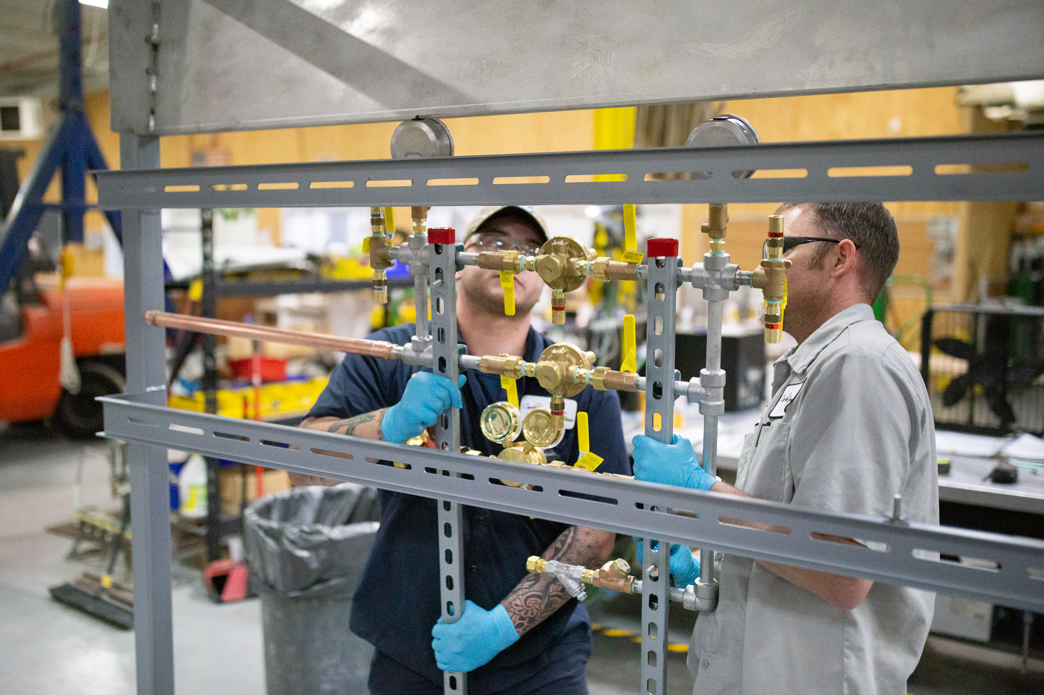 Oxygen Cleaning | Carolina Piping Services | United States