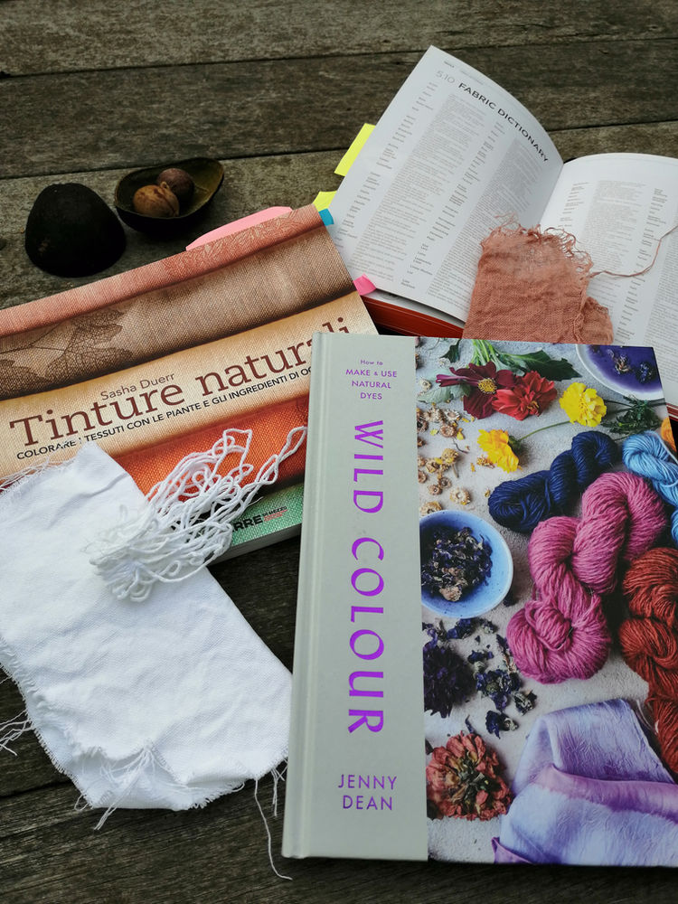 The BEST 5 books to learn NATURAL DYE.