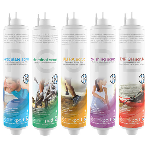 Quick-Connect ULTRA+3+ENRICH Filter Pods Package