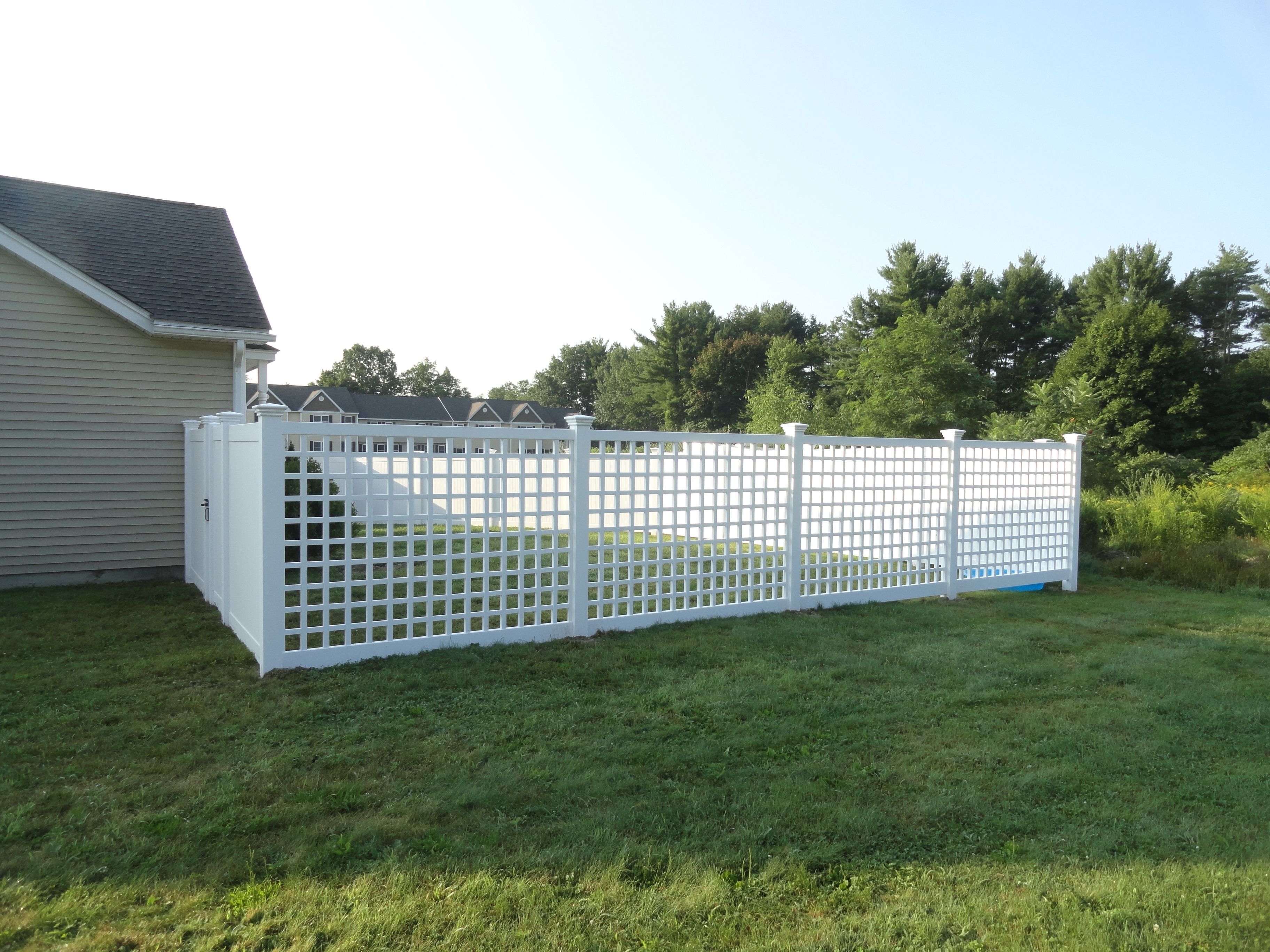 Vinyl Fences-Grid Panels-Dover NH