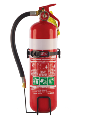 FlameStop 2.0kg - BR Model ABE Powder Type Portable Fire Extinguisher | FPS
