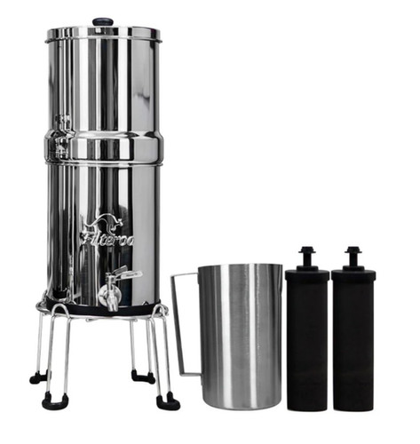 Filteroo® Stainless Steel Graviy Fed | purewater4life