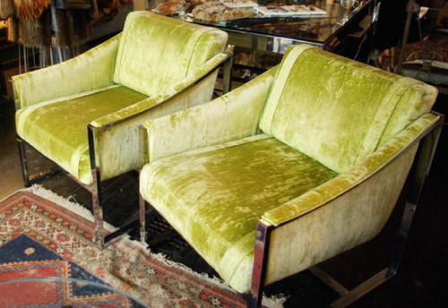 Chrome Chartreuse Chair | sirtankdesign