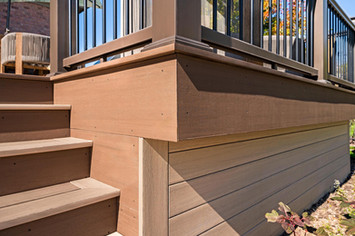 Timbertech Landmark French White Oak Decking, Outdoor Kitchen & Azek ...