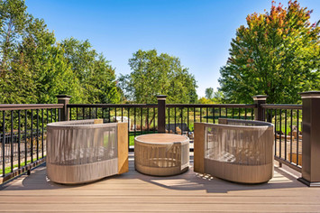 Timbertech Landmark French White Oak Decking, Outdoor Kitchen & Azek ...